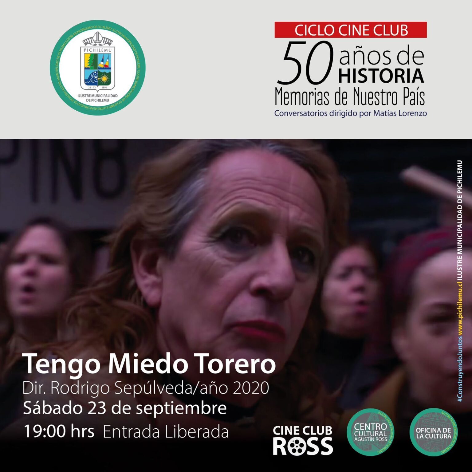 Ciclo cine 50 años Centro Cultural Agustín Ross - 50 años del Golpe de ...